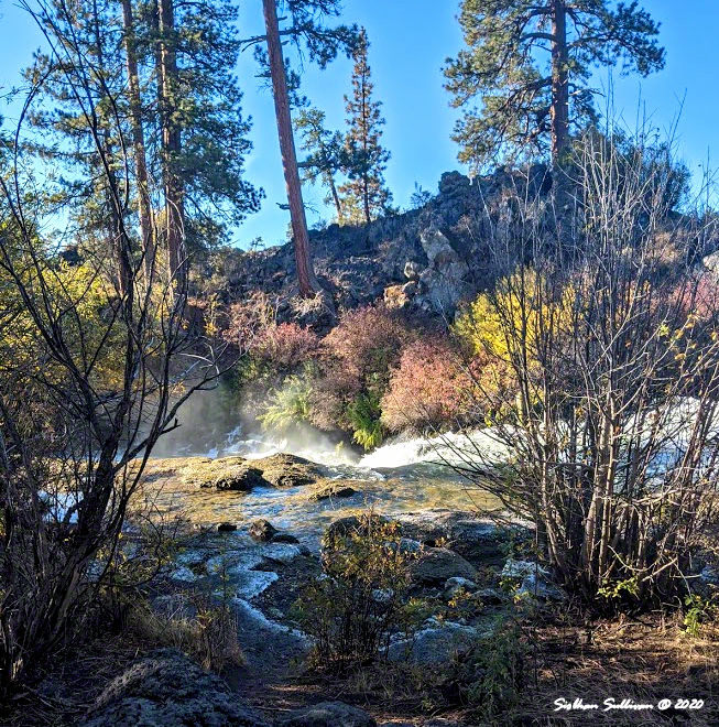 Dillon Falls, Oregon in the Fall: LAPC - bend branches