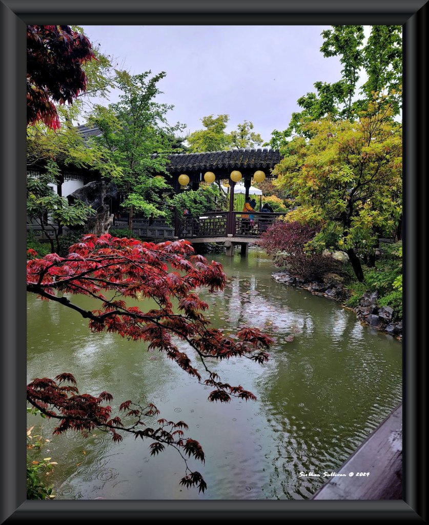 Lan Su Chinese Garden: One Word Sunday - bend branches